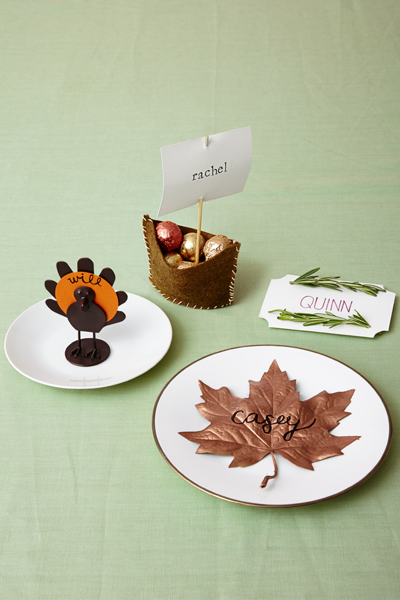 10 DIY Thanksgiving Place Cards Craft Ideas For Fall Table Name Cards