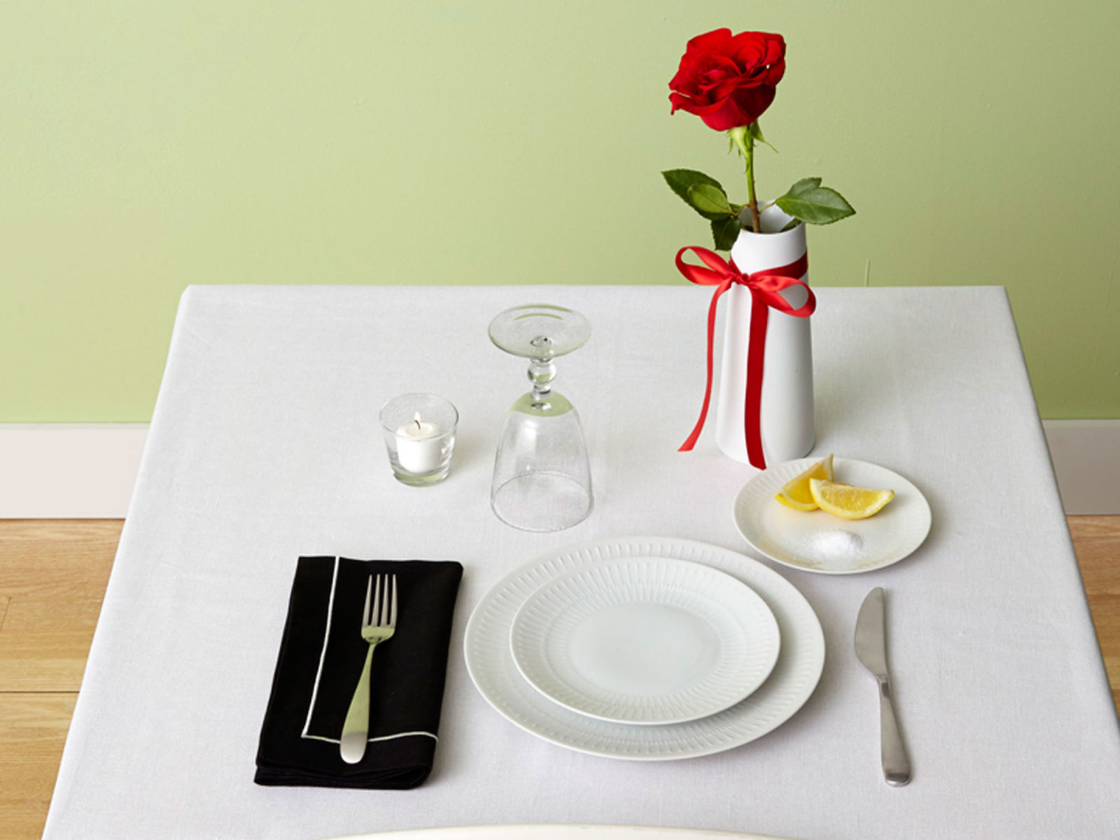 Veterans Day Table Setting