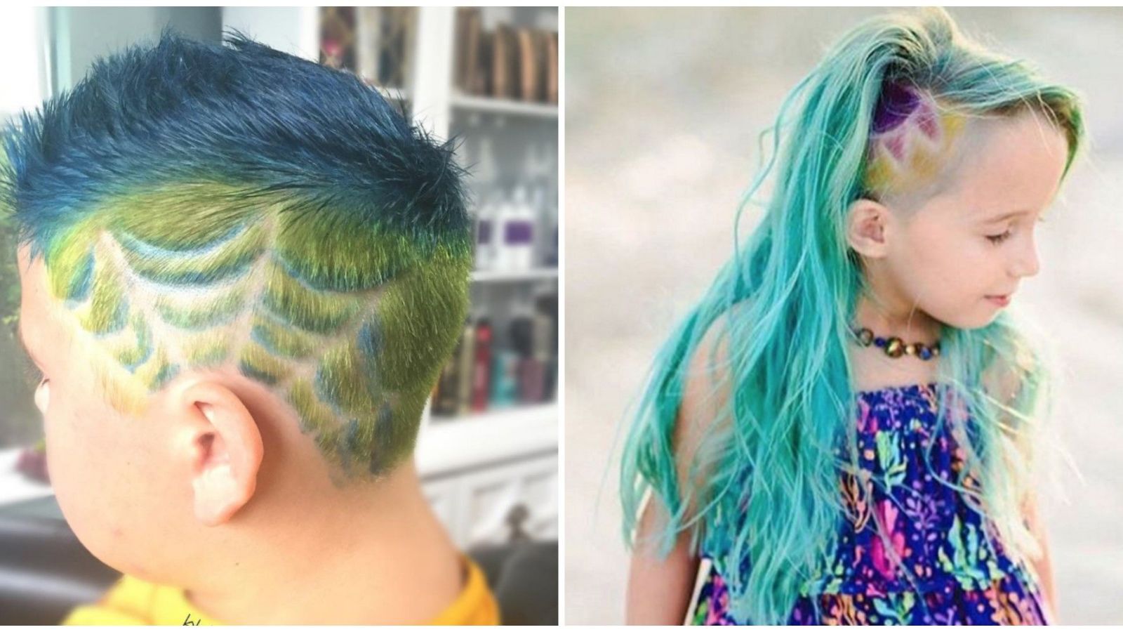 Boys With Colorful Hair